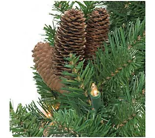 NORTHLIGHT Prelit Pinecone Garland