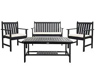 SAFAVIEH Burbank 4-pc Outdoor Set By - One-color