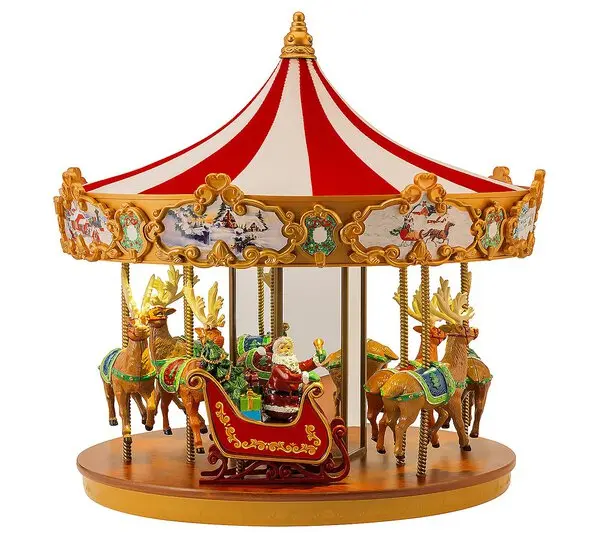 MR. CHRISTMAS Very Merry Carousel - One-color
