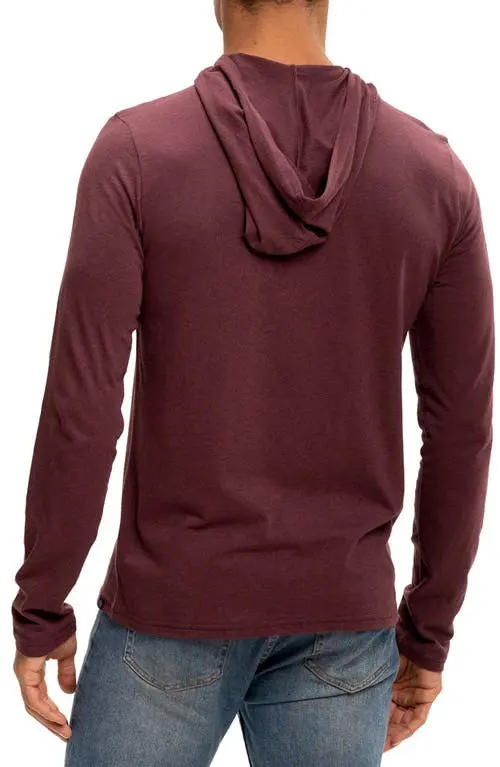 THREADS 4 THOUGHT Long Sleeve Henley Hoodie