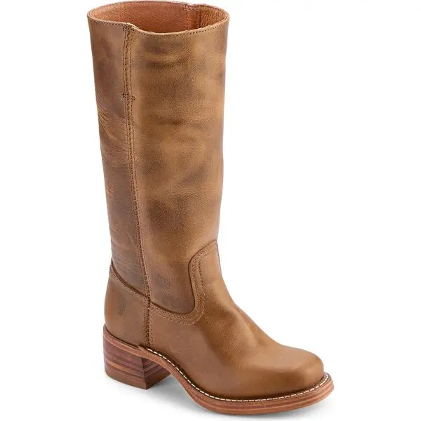 THE FRYE COMPANY Campus Knee-high Boots - Light Brown