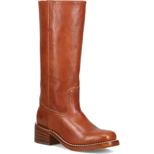 THE FRYE COMPANY Campus Knee High Boot - Saddle