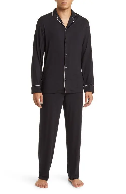 Nordstrom Moonlight Eco Pajamas - Black