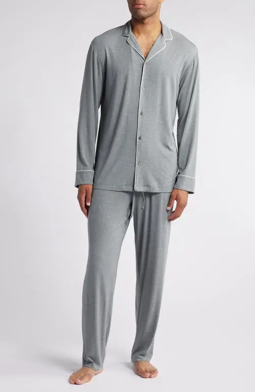 Nordstrom Moonlight Eco Pajamas - Grey Dark Heather