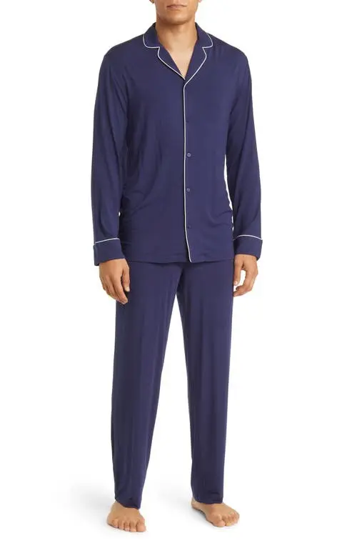 Nordstrom Moonlight Eco Pajamas - Navy Peacoat