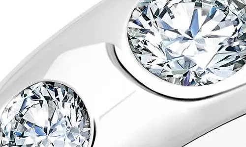 CRISLU Flush Set Cubic Zirconia Ring