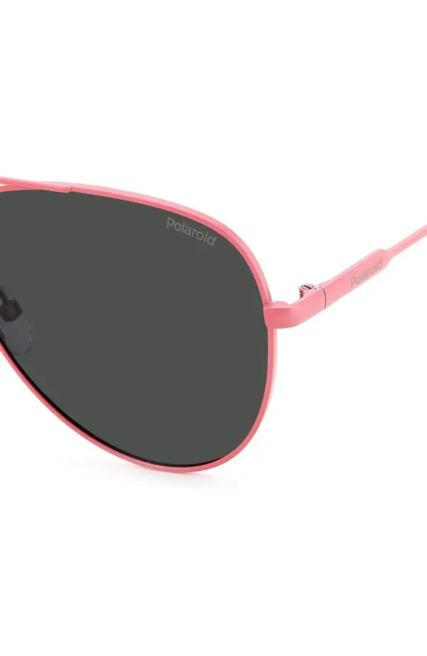 POLAROID 60mm Polarized Aviator Sunglasses