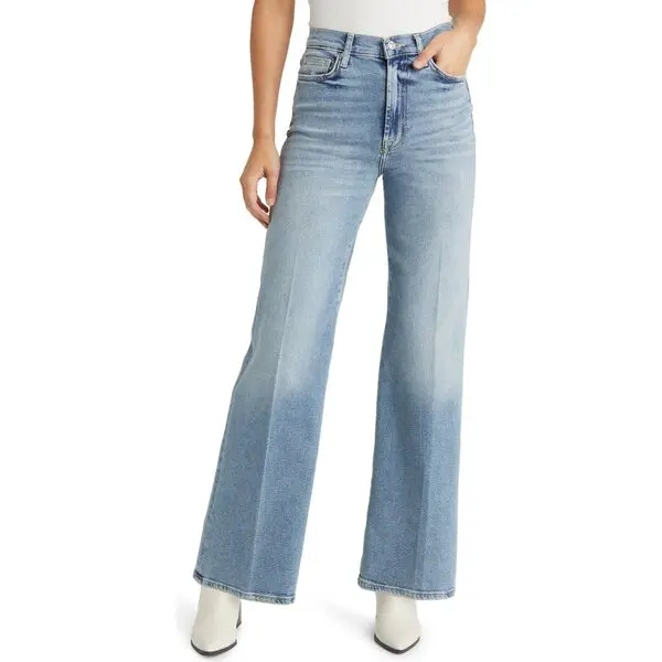 7 For All Mankind Jo Ultra High Rise Wide Leg Jeans