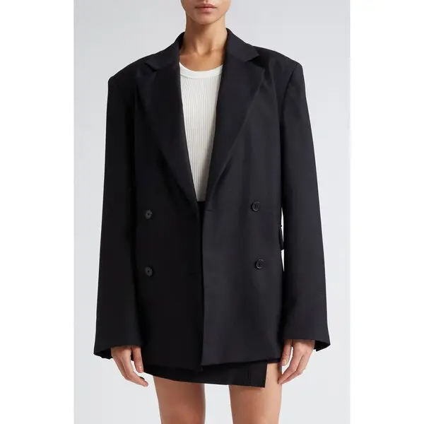 Loulou De Saison Donau Oversize Wool Blazer