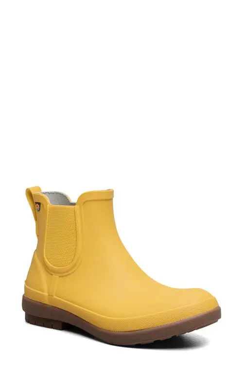 Bogs Waterproof Insulated Chelsea Rain Boot - Mustard