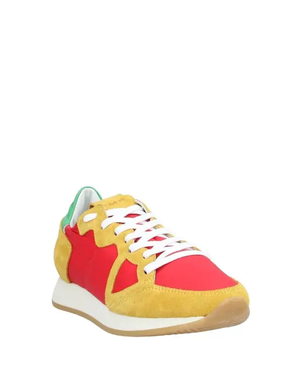 Philippe Model Sky Leather Sneakers - Red