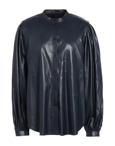 Karl Lagerfeld Faux Leather Shirt