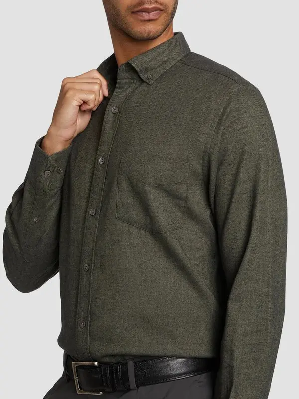 Rodd & Gunn Barrhill Button-front Shirt - Forest