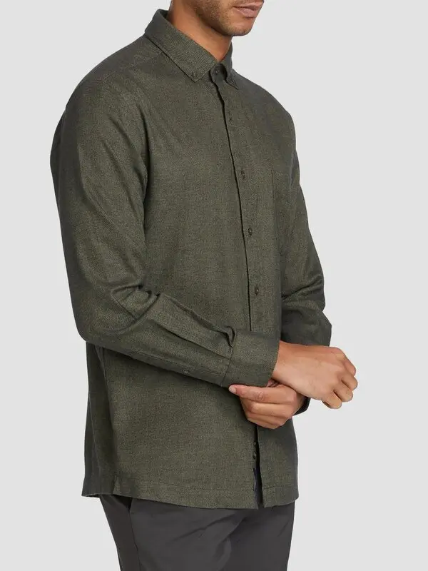 Rodd & Gunn Barrhill Button-front Shirt - Forest