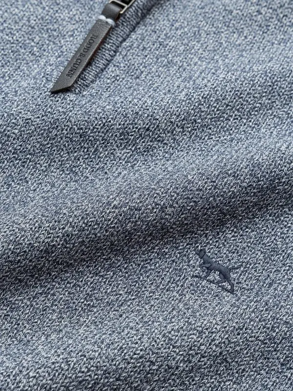 Rodd & Gunn Merrick Bay Quarter-zip Sweater - Indigo
