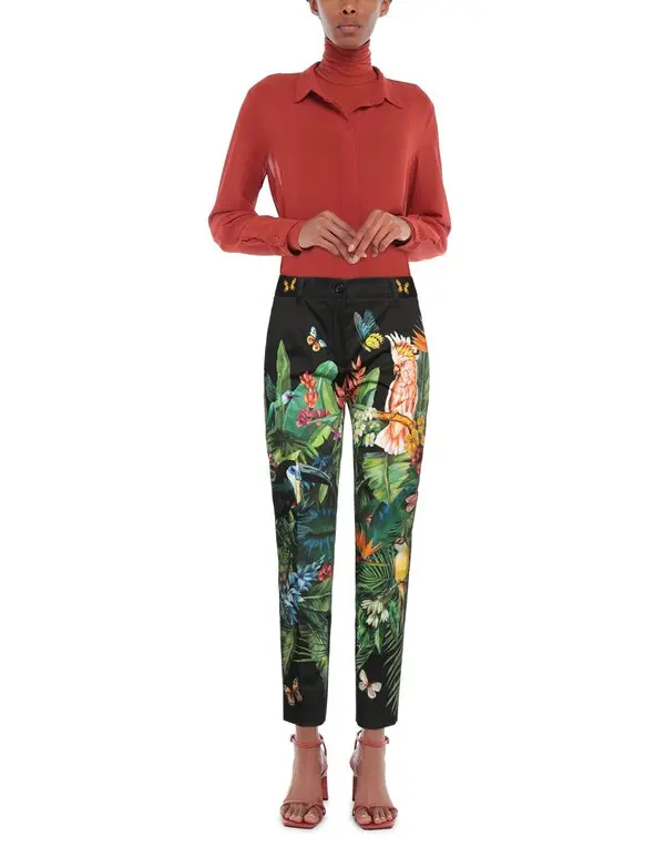Dolce & Gabbana Tapered Floral-print Pants