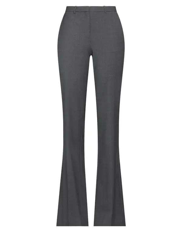 Theory Flared Wool Blend Pants - Grey