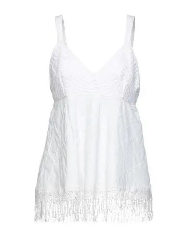 TWINSET Cotton Top With Lace
