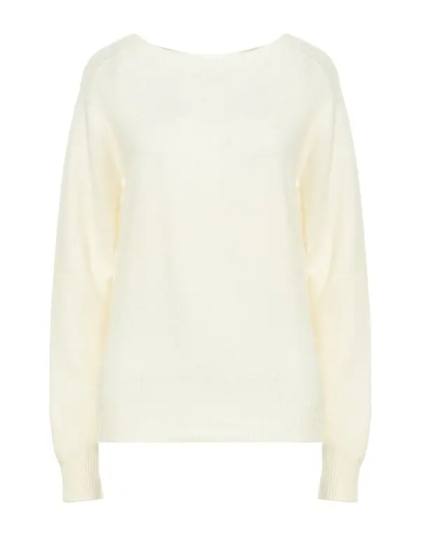 Emporio Armani Cashmere Crewneck Sweater - White