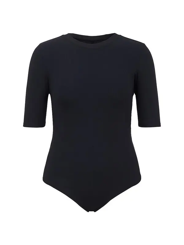 Spanx Suit Yourself Rib-knit Bodysuit