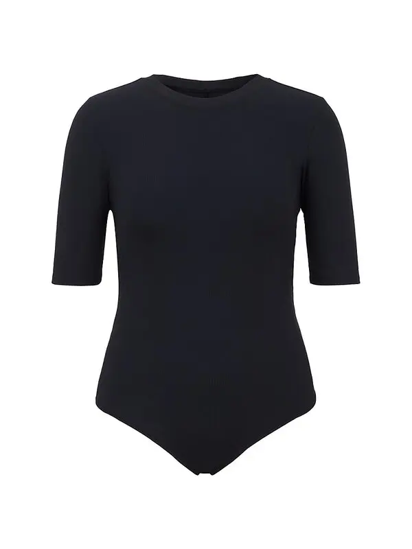 Spanx Suit Yourself Rib-knit Bodysuit