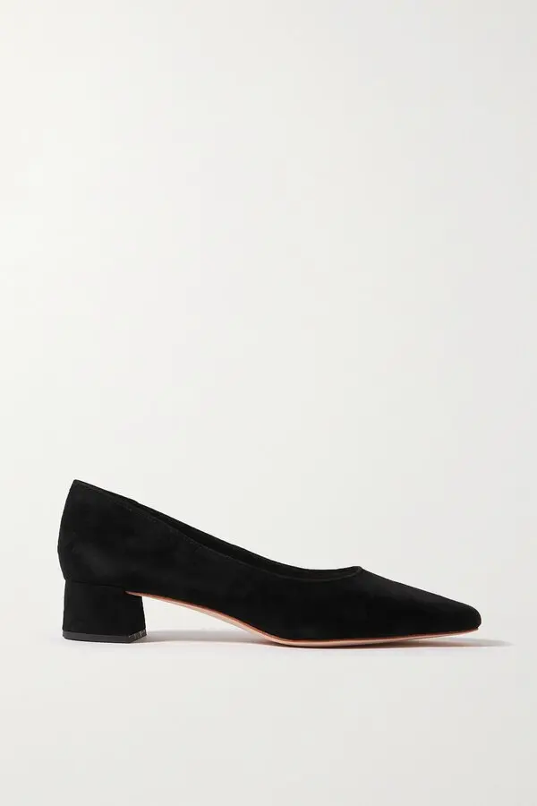 LOEFFLER RANDALL Net Sustain Nerine Suede Pumps