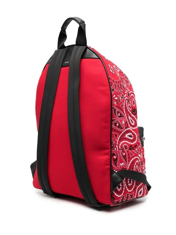 Amiri Bandanna Embroidered Backpack