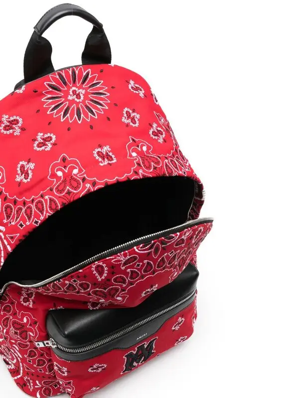 Amiri Bandanna Embroidered Backpack