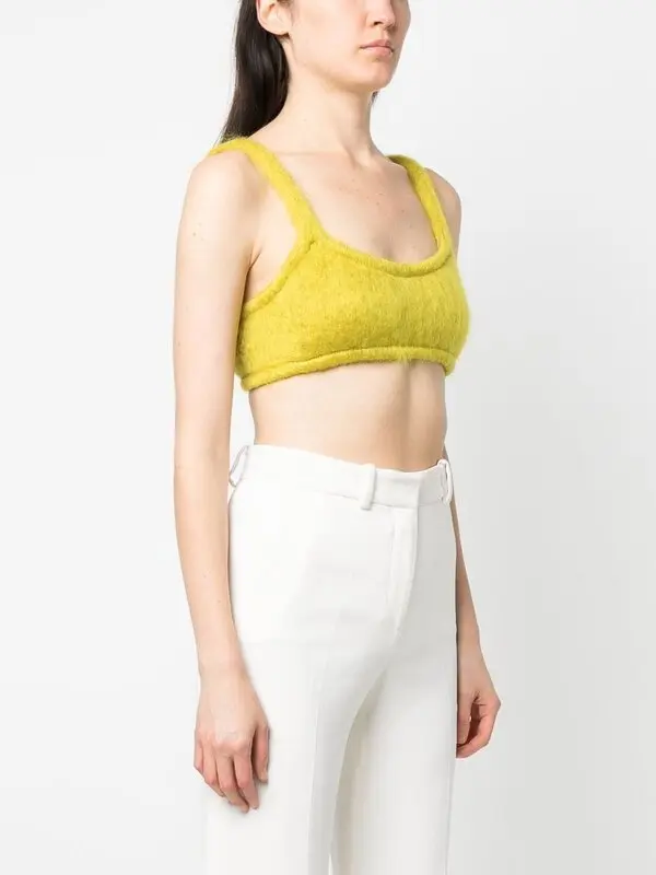 Veronique Leroy Brushed Mohair-blend Bralette