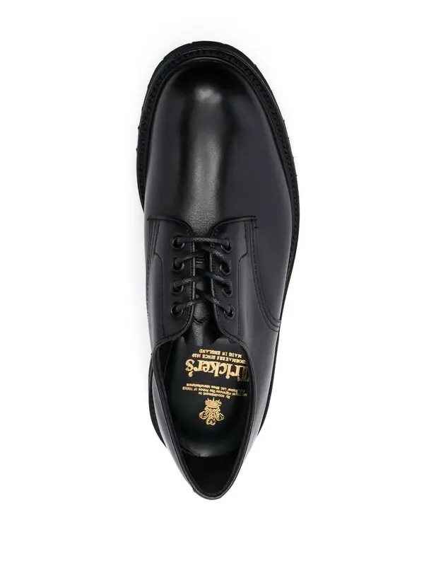 TRICKER'S Lace-up Leather Derby Shoes