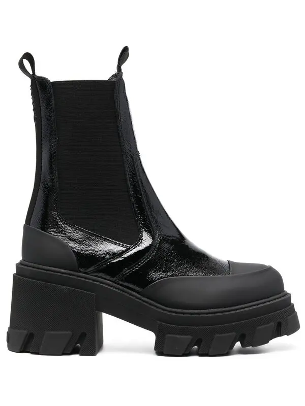 GANNI Chunky-sole Chelsea Boots