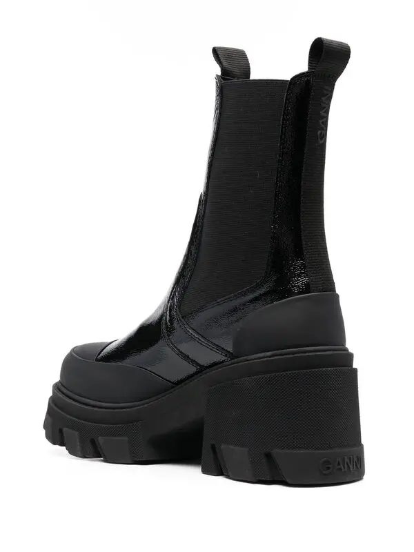 GANNI Chunky-sole Chelsea Boots