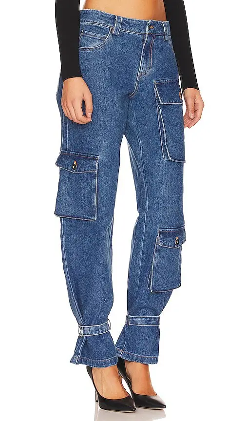 Bardot Denim Cargo Jeans