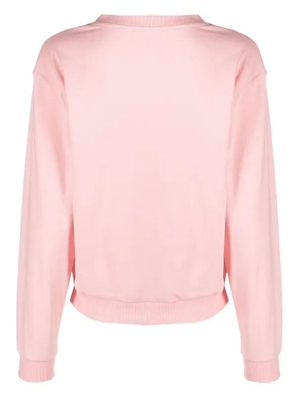 Moschino Long-sleeve Sweatshirt With Teddy Bear Logo
