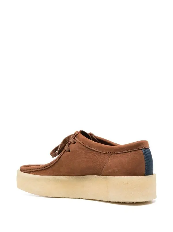 Clarks Wallabee Cup Derby Shoes - Brown