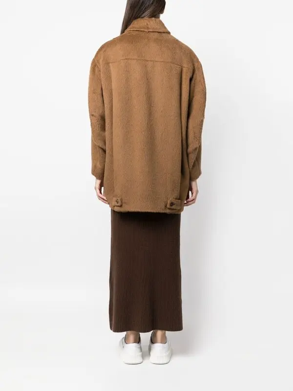 HEVO Zip-up Collared Coat