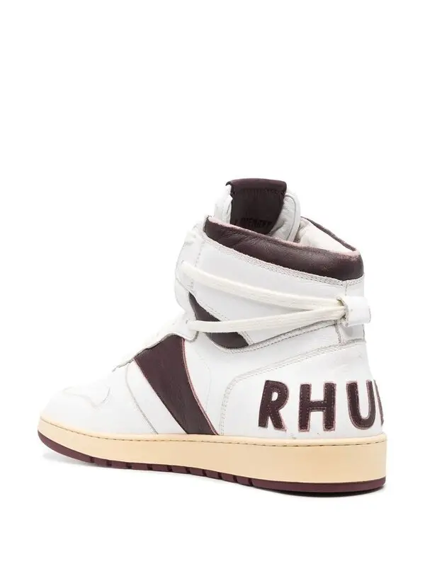 Rhude Rhecess High-top Sneakers - White