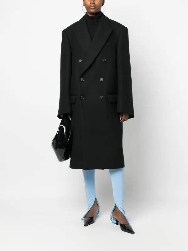 Wardrobe.NYC X Hailey Bieber Virgin Wool Coat