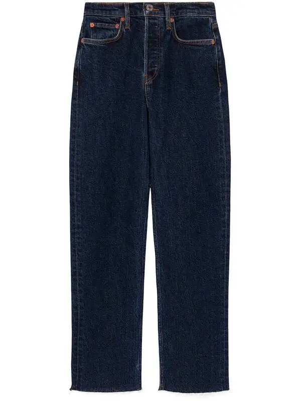 RE/DONE 70s Stove Pipe Mid-rise Jeans