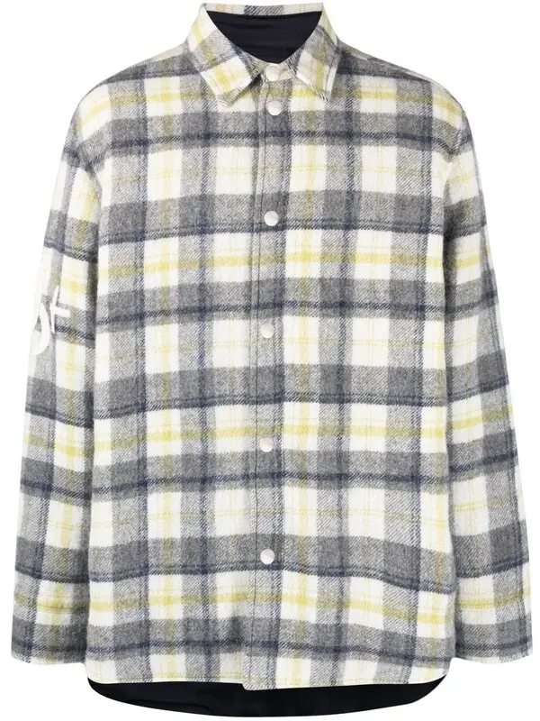 JIL SANDER Checked Shirt Jacket