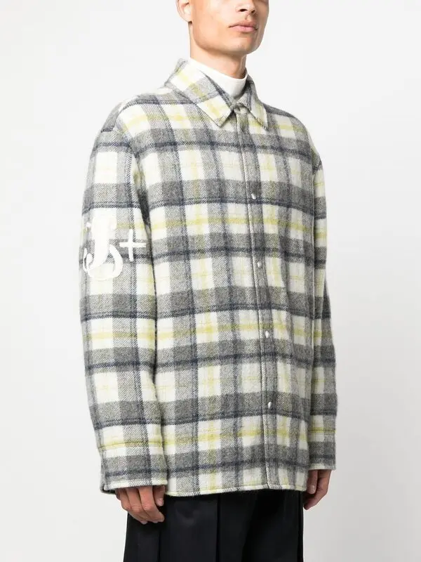 JIL SANDER Checked Shirt Jacket