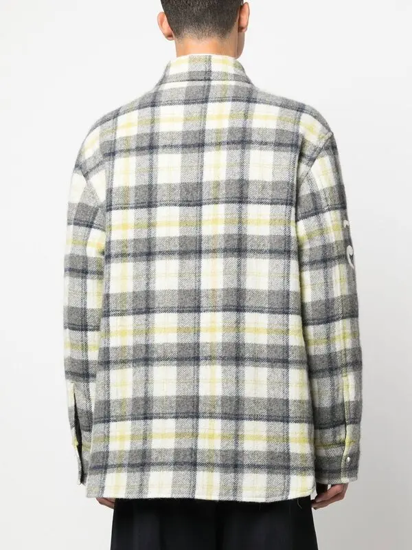 JIL SANDER Checked Shirt Jacket