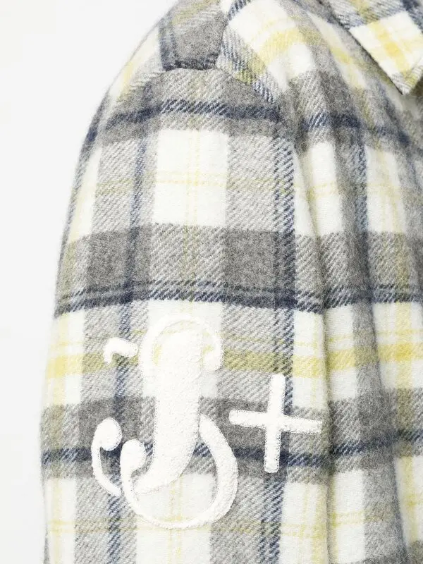 JIL SANDER Checked Shirt Jacket