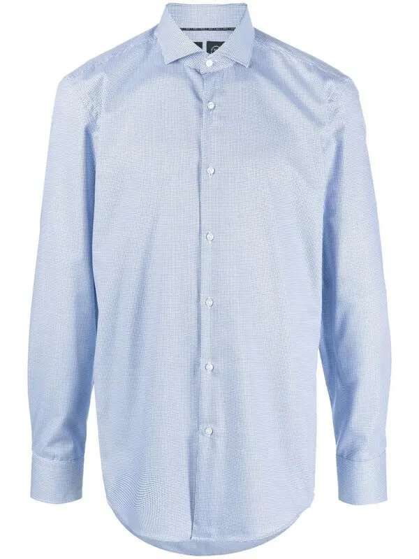 BOSS Button-down Shirt - Blue