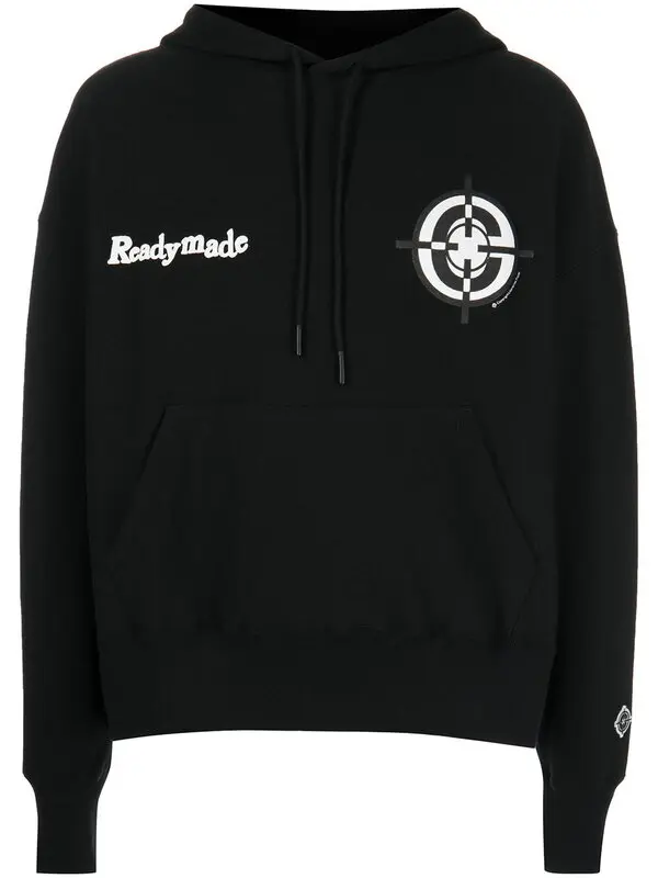 Readymade Graphic-print Cotton Hoodie
