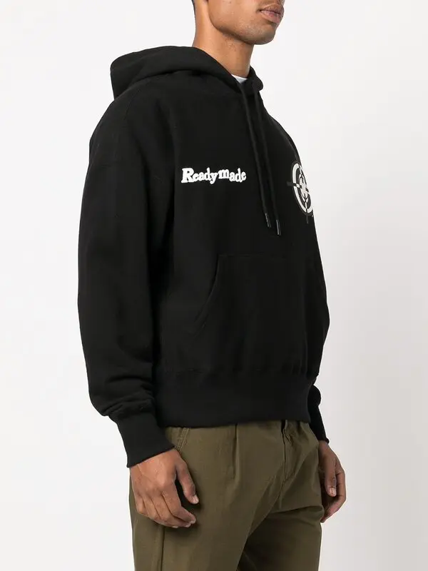 Readymade Graphic-print Cotton Hoodie