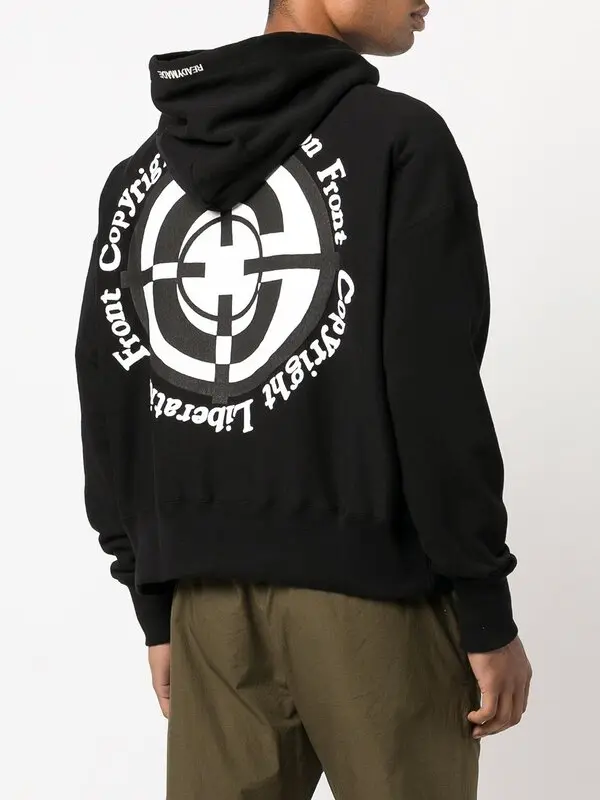 Readymade Graphic-print Cotton Hoodie