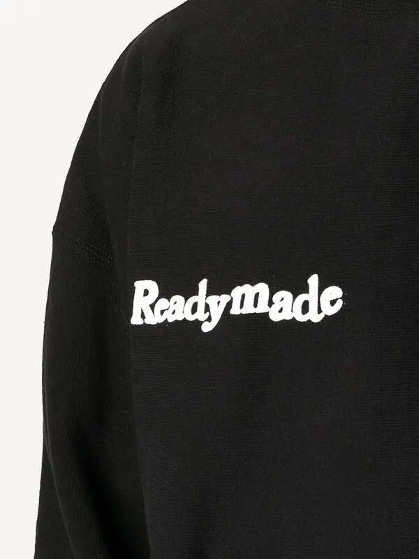 Readymade Graphic-print Cotton Hoodie