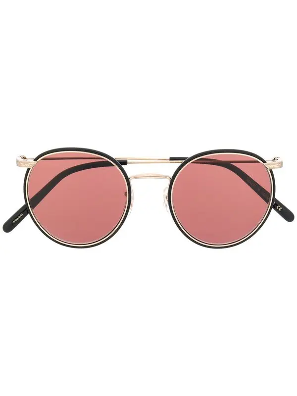 Oliver Spencer Casson Round-frame Sunglasses