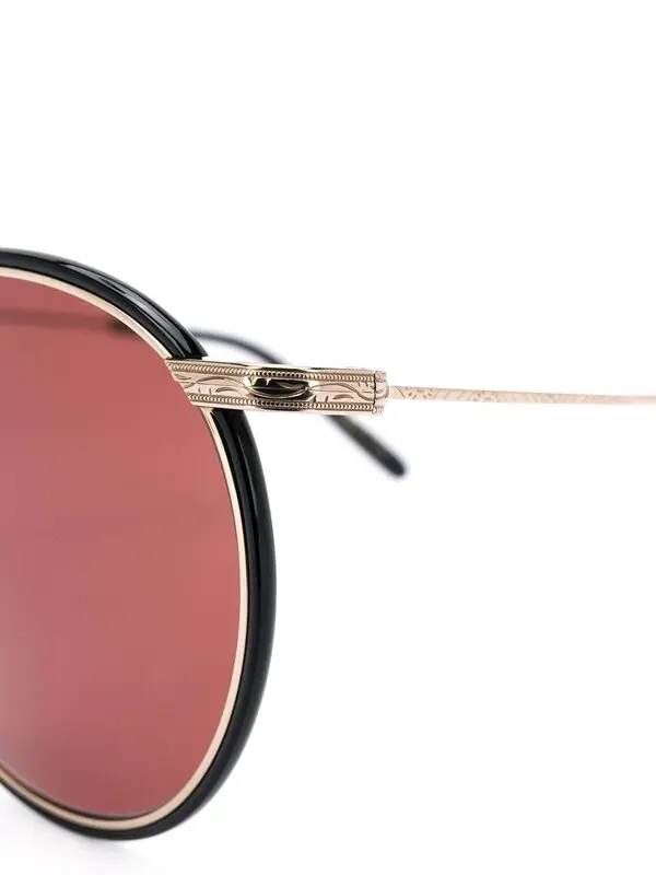 Oliver Spencer Casson Round-frame Sunglasses